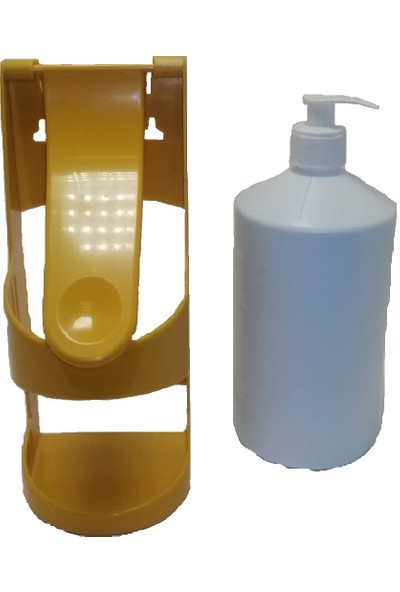 GLACE Dirsek Temaslı Pompalı Dezenfektan Duvar Aparatı 1000ML