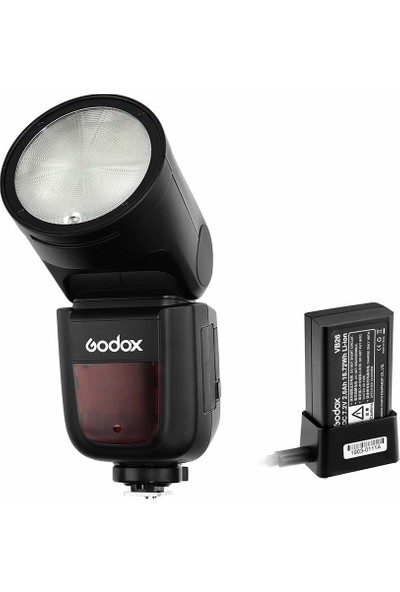 Godox V1 Nikon Flash Kit (Yuvarlak Kafa) Godox V1 Nikon Flash Kit (Yuvarlak Kafa)