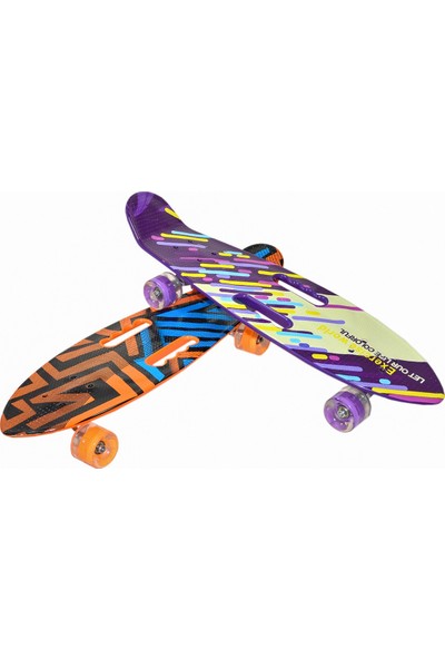 Can İthalat Desenli Büyük Kaykay