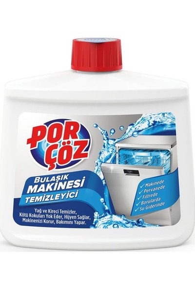 Porçöz Mlporçöz Bulaşık Makinası Temizleyici B&m 250 ml