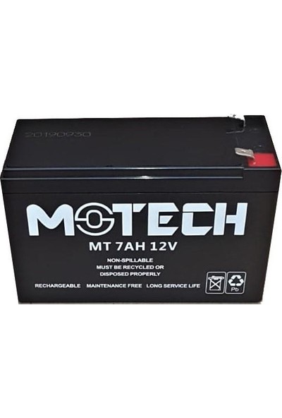 Motech 12V 7AH Akü Motech 12V 7AH Akü