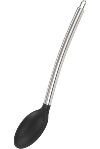 Epinox Silikon Kaşık Siyah 34 cm