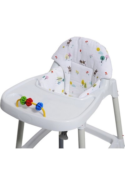 Safemom Müslin Mama Sandalyesi Minderi - Ceylan Safemom Müslin Mama Sandalyesi Minderi - Ceylan