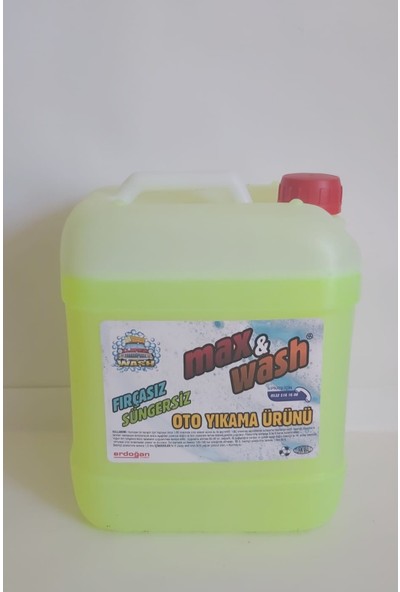 Max&wash Cilalı Oto Şampuanı 5 kg