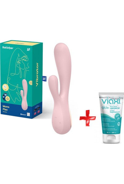 Satisfyer Mono Flex Mauve Telefon Kontrol Rabbit Vibratör +Jel Satisfyer Mono Flex Mauve Telefon Kontrol Rabbit Vibratör +Jel