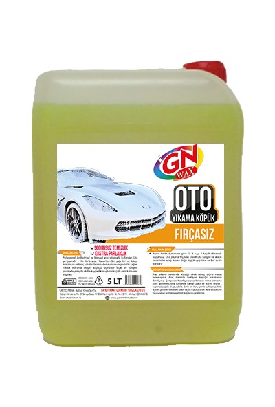 Gnwax Oto Yıkama Köpüğü Fırçasız 5lt