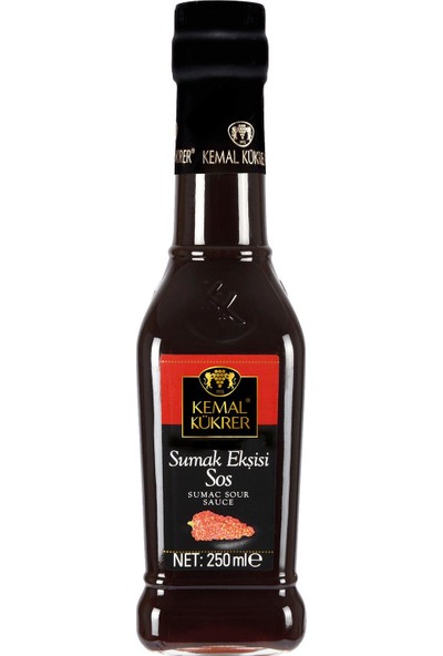 Kemal Kükrer Sumak Ekşili Sos Cam Şişe 250 Ml Kemal Kükrer Sumak Ekşili Sos Cam Şişe 250 Ml