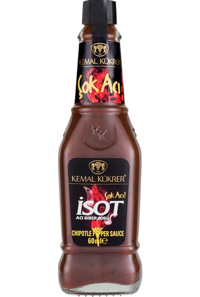 Kemal Kükrer İsot Acı Sos (Çok Acı) Cam Şişe 60 Ml Kemal Kükrer İsot Acı Sos (Çok Acı) Cam Şişe 60 Ml