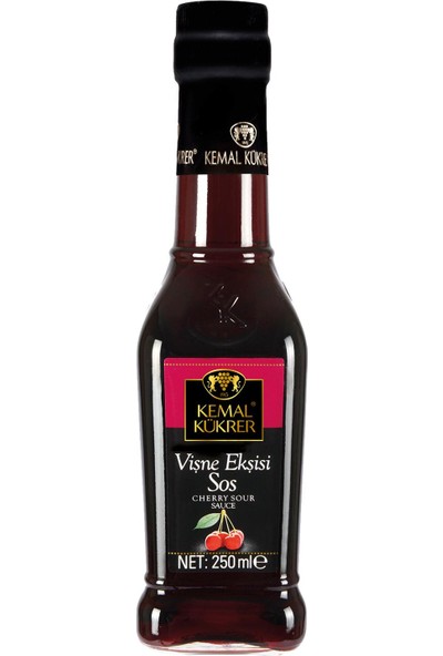 Kemal Kükrer Vişne Ekşili Sos Cam Şişe 250 Ml Kemal Kükrer Vişne Ekşili Sos Cam Şişe 250 Ml