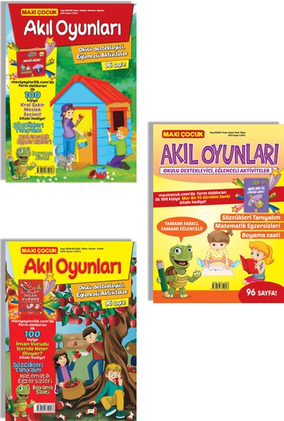 Maxi Akıl Oyunları Set 1