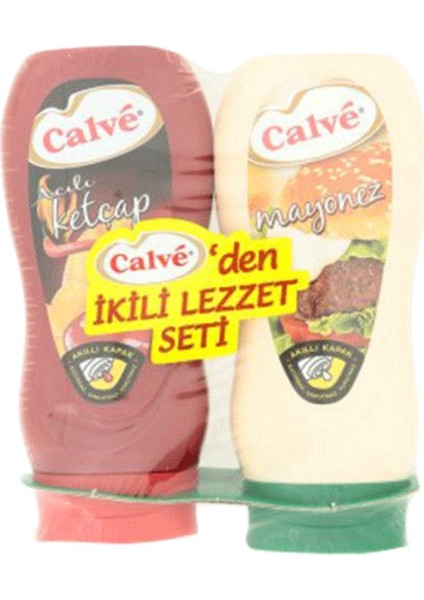 Calve Ketcap 400 gr + Mayonez 350 gr Set Fiyatı