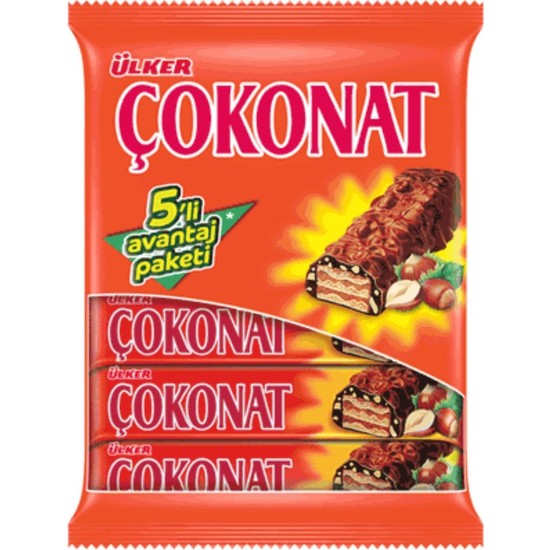 Ülker Çokonat 5"li Fiyatı, Taksit Seçenekleri ile Satın Al