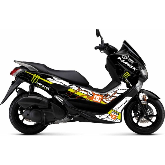 Yamaha Nmax 155 Sticker Seti Mnstr Dc Fiyatı - Taksit Seçenekleri
