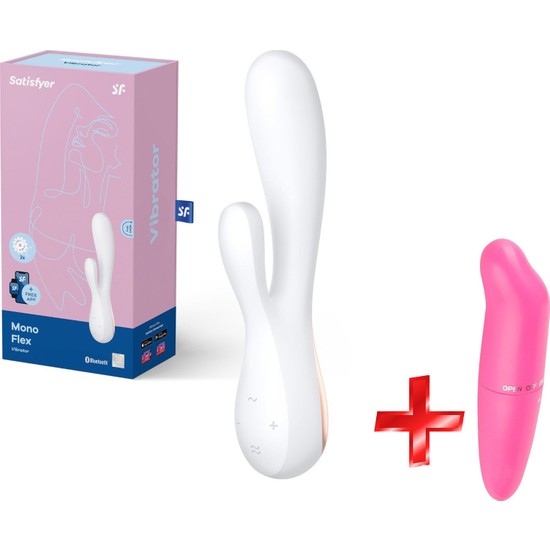 Satisfyer Mono Flex White Telefon Kontrol Rabbit Vibratör Fiyatı