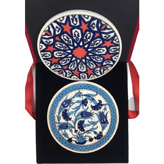 Dost Art Hediyelik Dost Art 16CM Ikili Çini Desenli Seramik Fiyatı