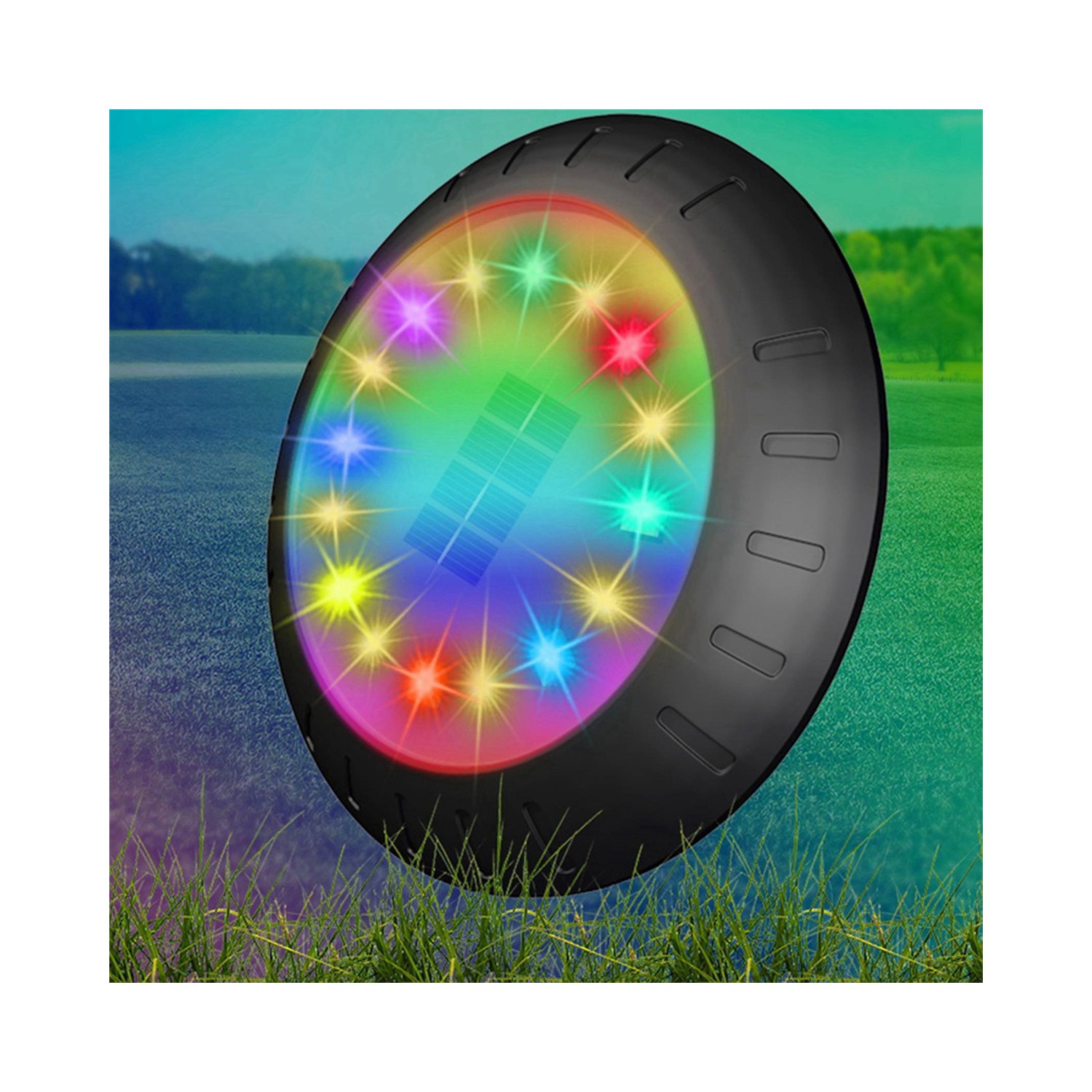 Gui Xulian [gui Xulian] 2x Rgb Güneş Çim Yard LED Güneş Fiyatı