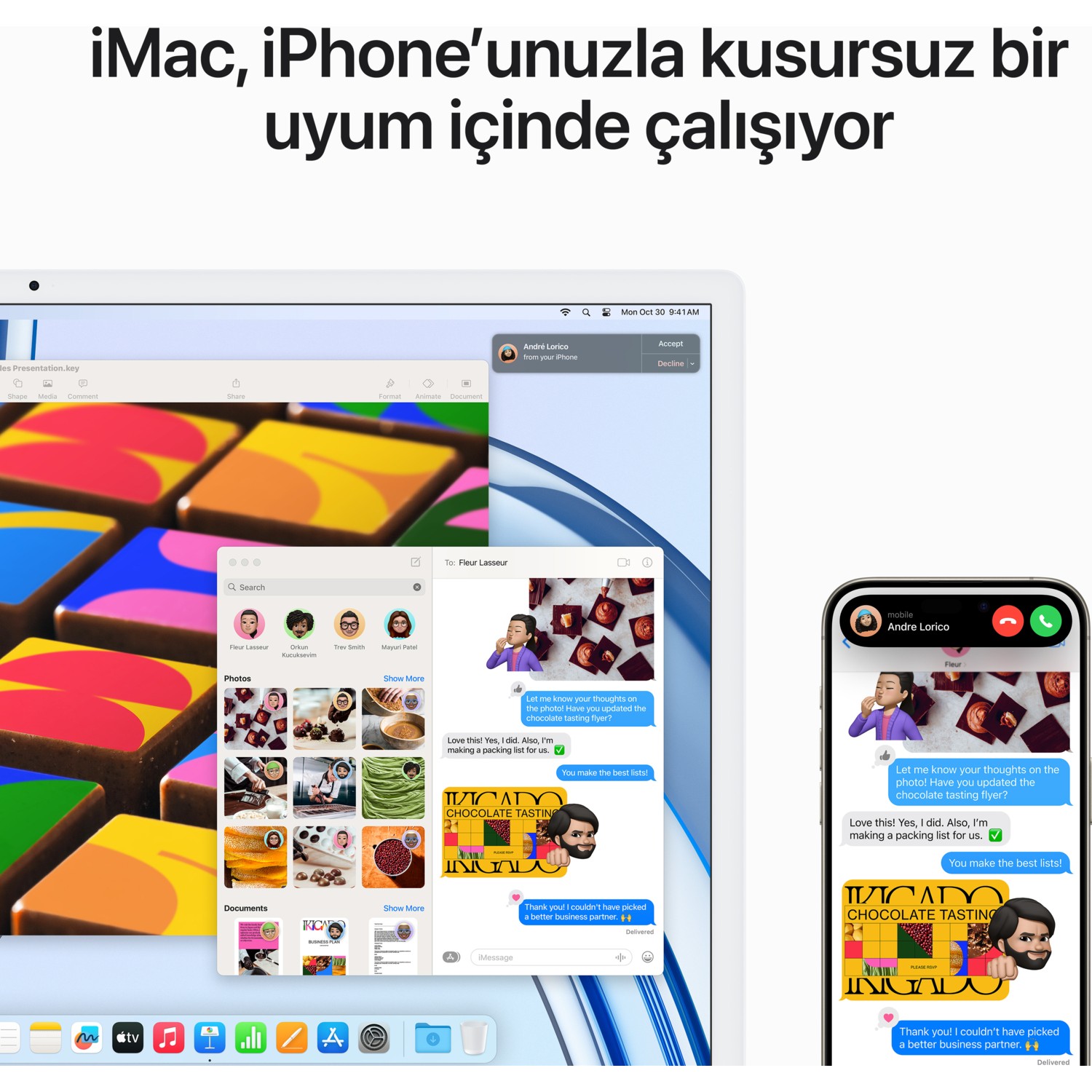 Apple iMac M3 Çip 8GB 512GB SSD macOS 24" All In One Fiyatı