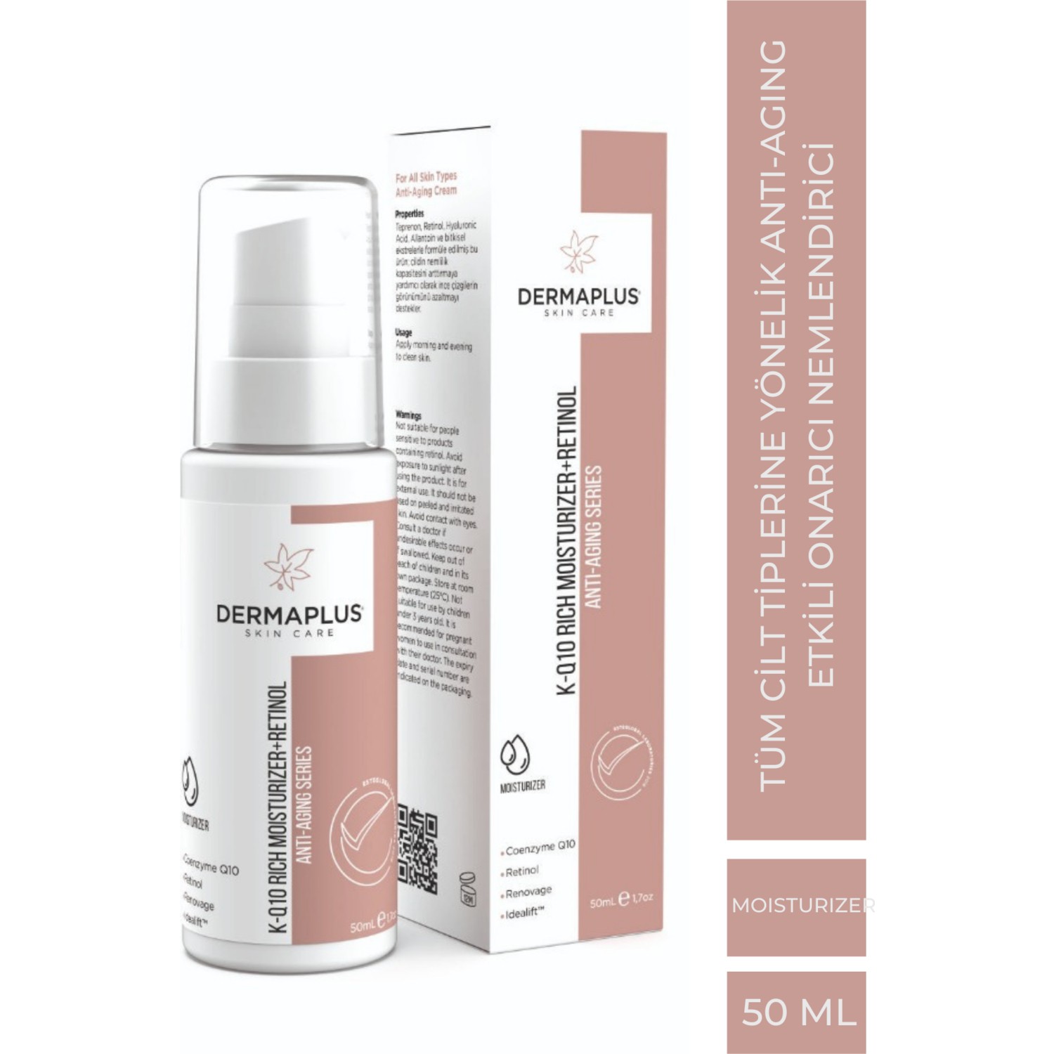 Dermaplus MD KQ10 Rıch Moısturızer+Retınol Fiyatı