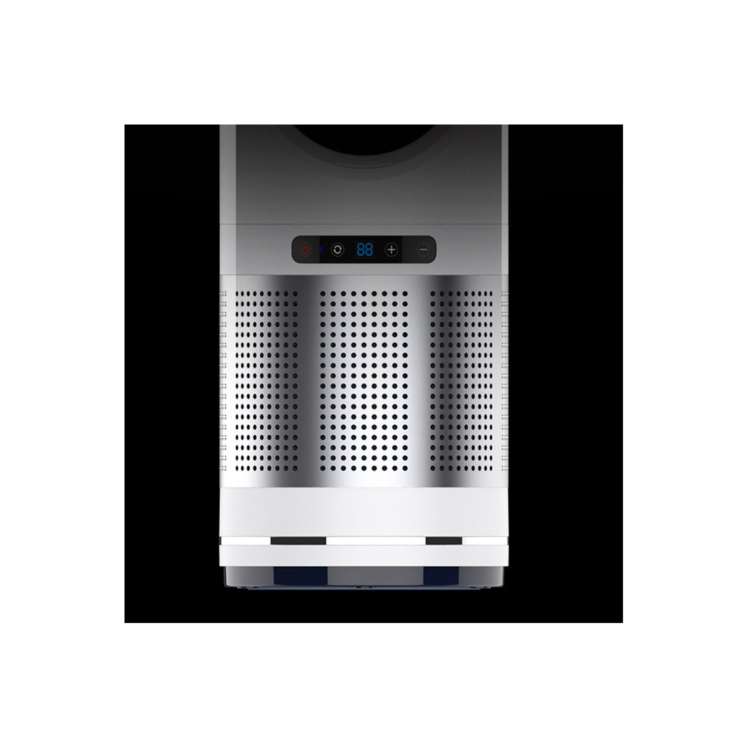 Gui Xulian 18 Inç Bladeless Fan Soğuk ve Sıcak 2'si 1 Arada Isıtıcı Fan ...