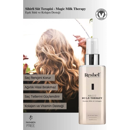 Reshell Magic Milk Therapy Saç Bakım Sütü 200 ml Fiyatı