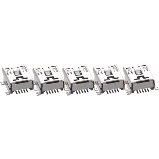 Sagrado 5 Adet Mini USB Tip B Dişi Bağlantı Noktası 5-Pin Fiyatı