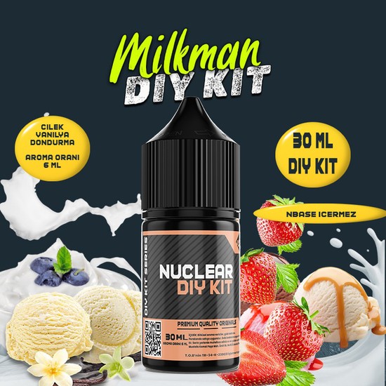 Nuclear Kimya One Hit Wonder Milkman 30 60 100 ml Dıy Kit Fiyatı
