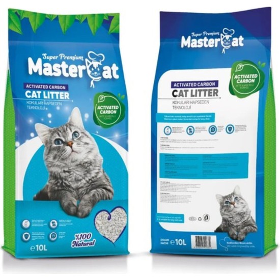Master Cat Aktif Karbonlu Kedi Kumu 10 lt Fiyatı