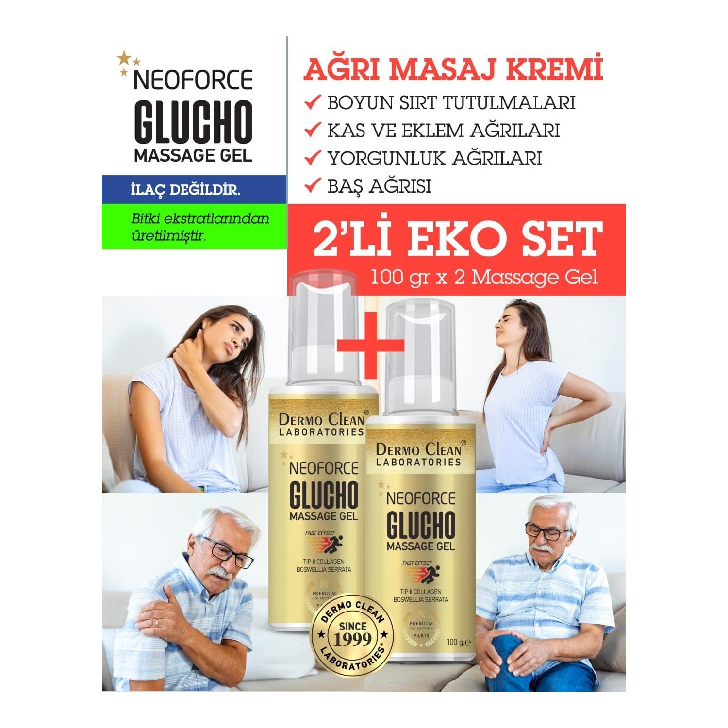 Dermo Clean Premium Collection Neoforce Glucho Jel 100 ml Fiyatı