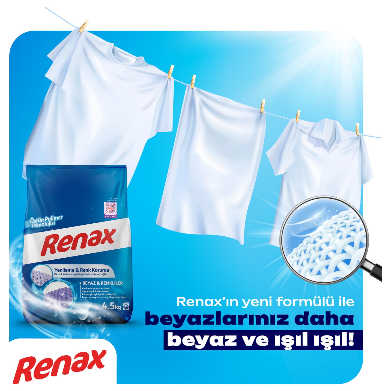 Renax Matik Beyaz & Renkliler Toz Çamaşır Deterjanı 8 Kg Fiyatı