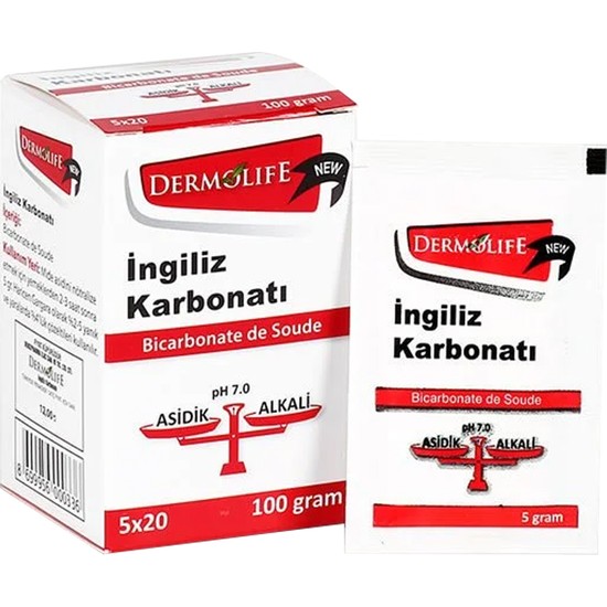 Dermolife Ingiliz Karbonatı 20 Stick Denizpharma Fiyatı