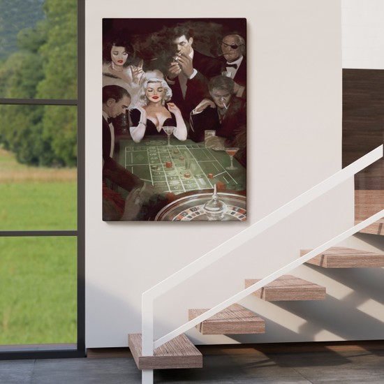 Artwaystore 1950 Kumarhane Duvar Tablosu-6030 Fiyatı