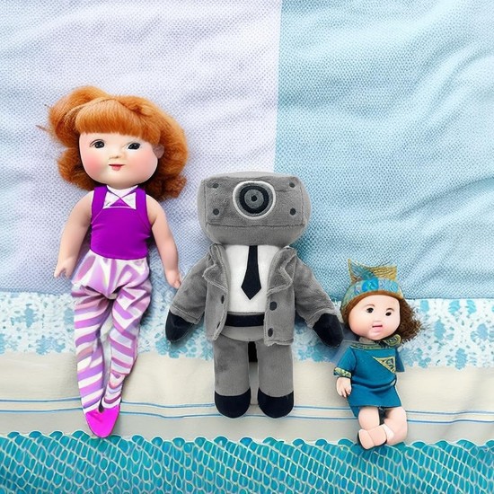 Runjing Kamera Adam Peluş Oyuncaklar, Skibidi Tuvalet Tv Fiyatı