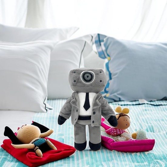 Runjing Kamera Adam Peluş Oyuncaklar, Skibidi Tuvalet Tv Fiyatı