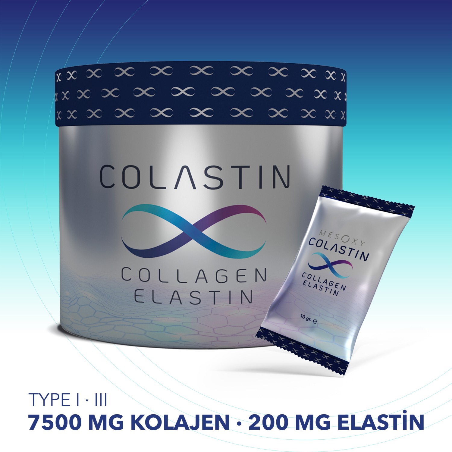 Colastin 7500 Mg Kolajen + 200 Mg Elastin 28 Adet Toz Saşe | Fiyatı