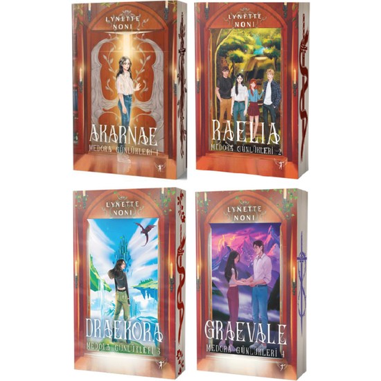 Akarnae - Raelia - Draekora - Graevale - Lynette Noni Kitabı