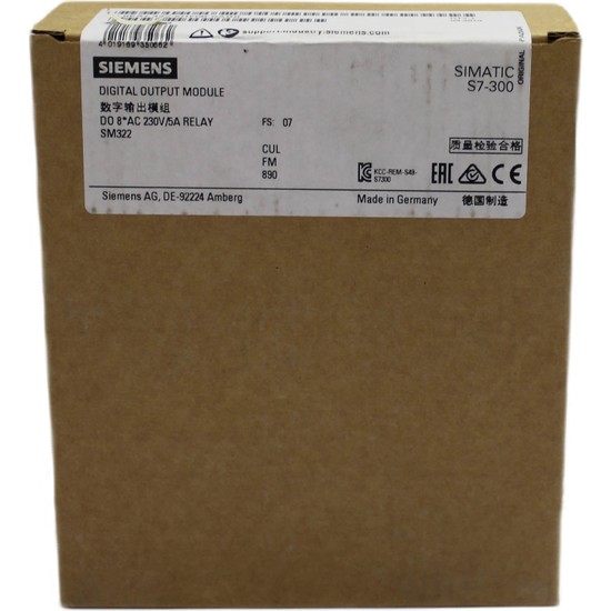 Siemens 6ES7322-5HF00-0AB0 SM322, 8do Relay, 24VDC, 120-23 Fiyatı