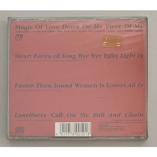 Itt Media Janis Joplin Magic Of Love CD (Jelatininde Sıfır Fiyatı