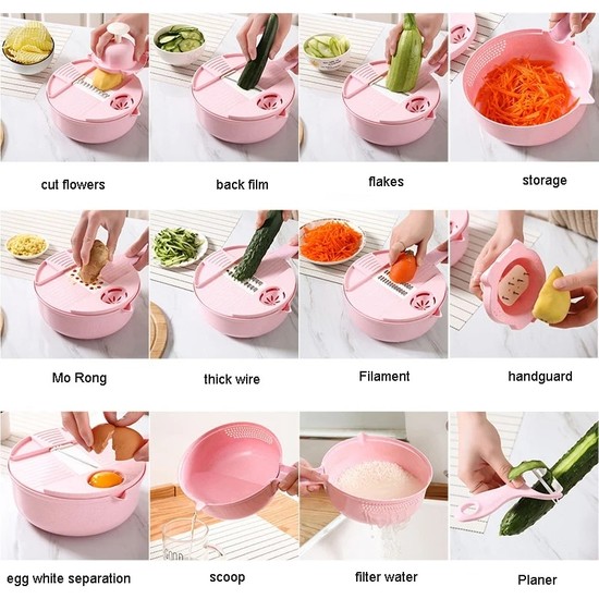 Wangchuang Çok Fonksiyonlu Sebze Rendesi, Sebzeleri Soymak Fiyatı