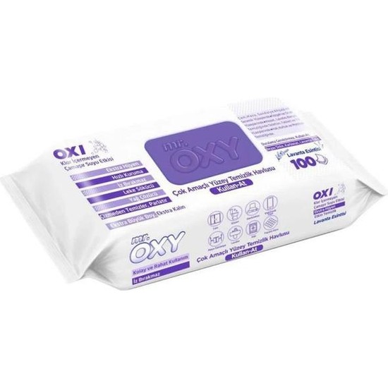 Oxy Mr. Oxy Çok Amaçlı Yüzey Temizlik Havlusu Lavanta , Fiyatı