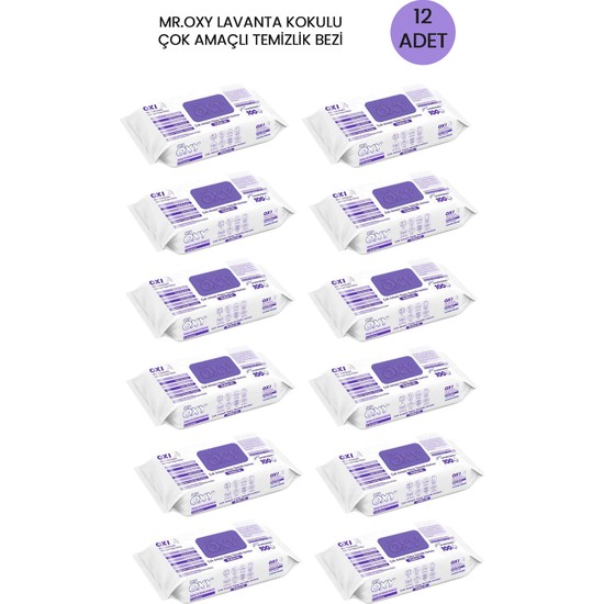 Oxy Mr. Oxy Lavanta Kokulu Çok Amaçlı Yüzey Temizlik Havlusu Fiyatı