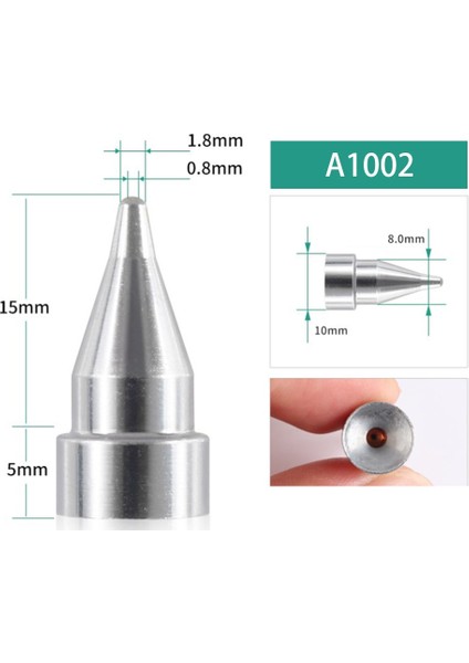 A1005 1 Adet A Serisi A1002-7 1.0 mm Çap Lidersiz Kaynak Ucu Fiyatı