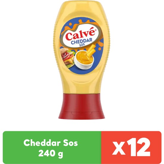Calve Cheddar Sos 240 gr x 12 Adet - OnuAl Fiyat Arşivi
