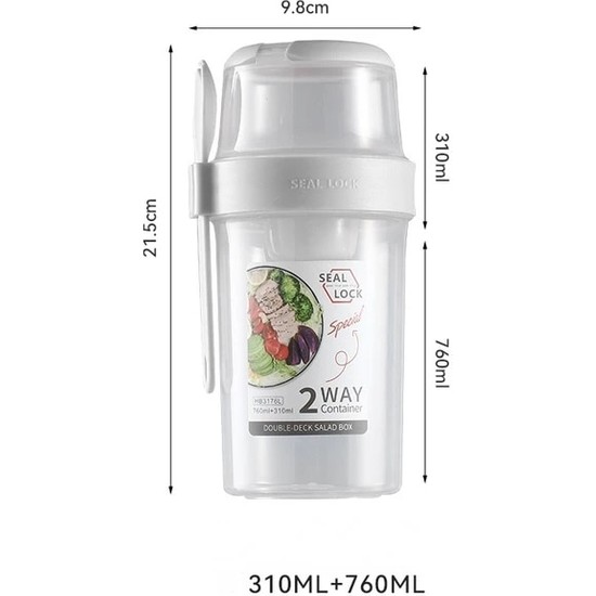 Wangchuang Beyaz (310ML-760ML) Taşınabilir Kahvaltı Yulaf Fiyatı