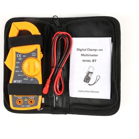 Mt-87 Çantalı Honeytek Mt-87 Mini Dijital Kelepçe Multimetre Fiyatı