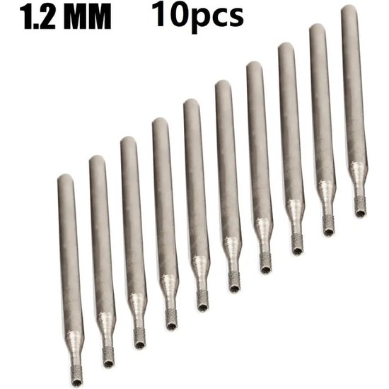 1 2mm 10 Adet 0.8-4mm Döner Elmas Çapak Çekirdek Matkap Ucu Fiyatı