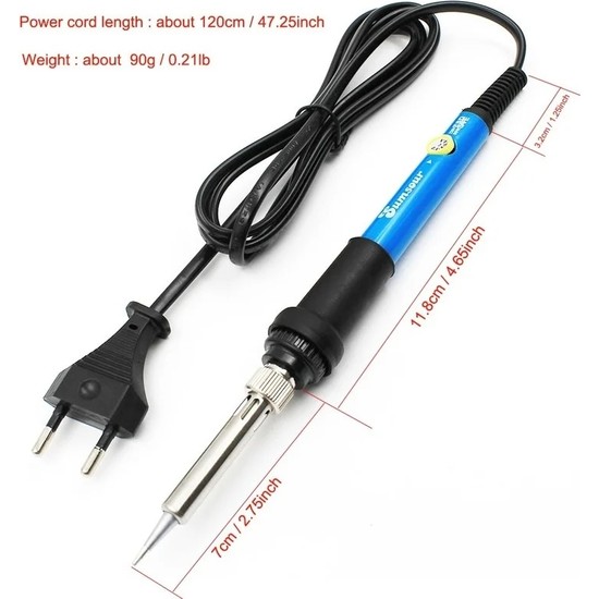 GJ02-HAVYA Ab Yeni Ayarlanabilir Sıcaklık Elektrikli Havya Fiyatı