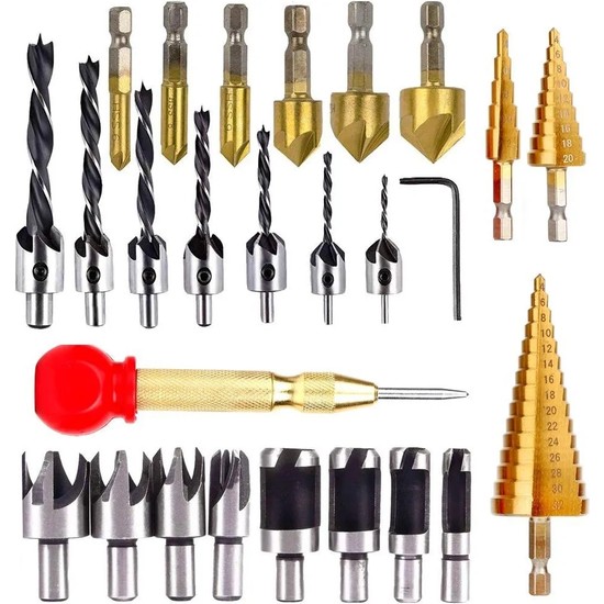 6 Adet 1-8 Adet 3MM-10MM Hss Havşa Matkap Ucu Seti Rayba Fiyatı