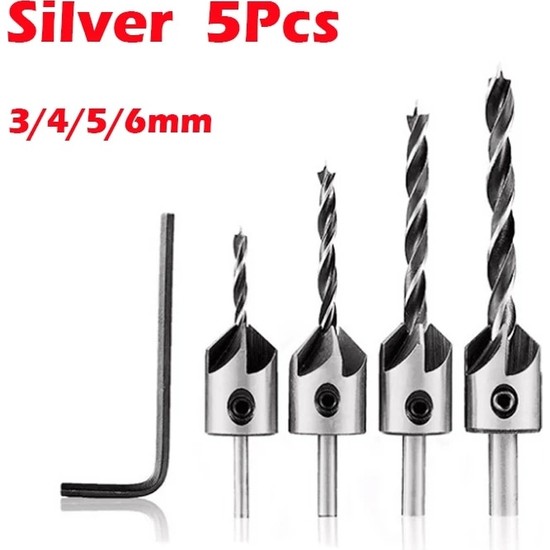 6 Adet 1-8 Adet 3MM-10MM Hss Havşa Matkap Ucu Seti Rayba Fiyatı