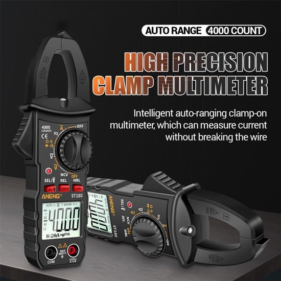 Kırmızı Dijital Pens Metre Multimetre ST180 4000 Uto Ac/dc Fiyatı