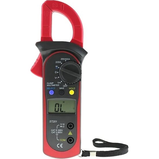 ST201 Kırmızı ST201 Dijital Pens Metre Multimetre Ac/dc Fiyatı